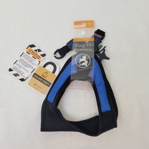 Gooby | Dog | Gooby Escape Free Easy Fit Dog Harness Blue Medium 8 To ...